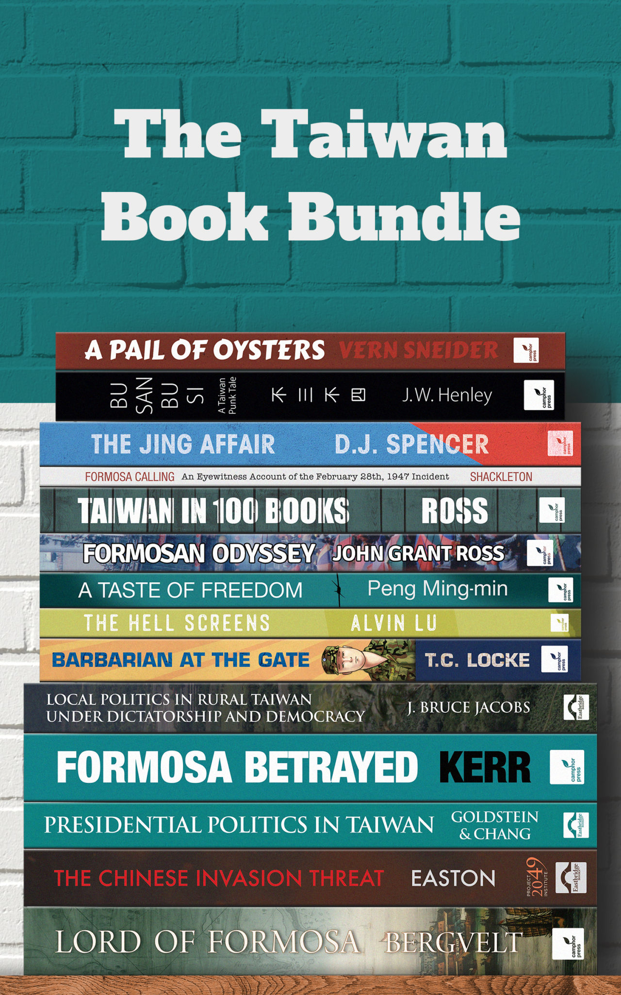 Taiwan paperback bundle